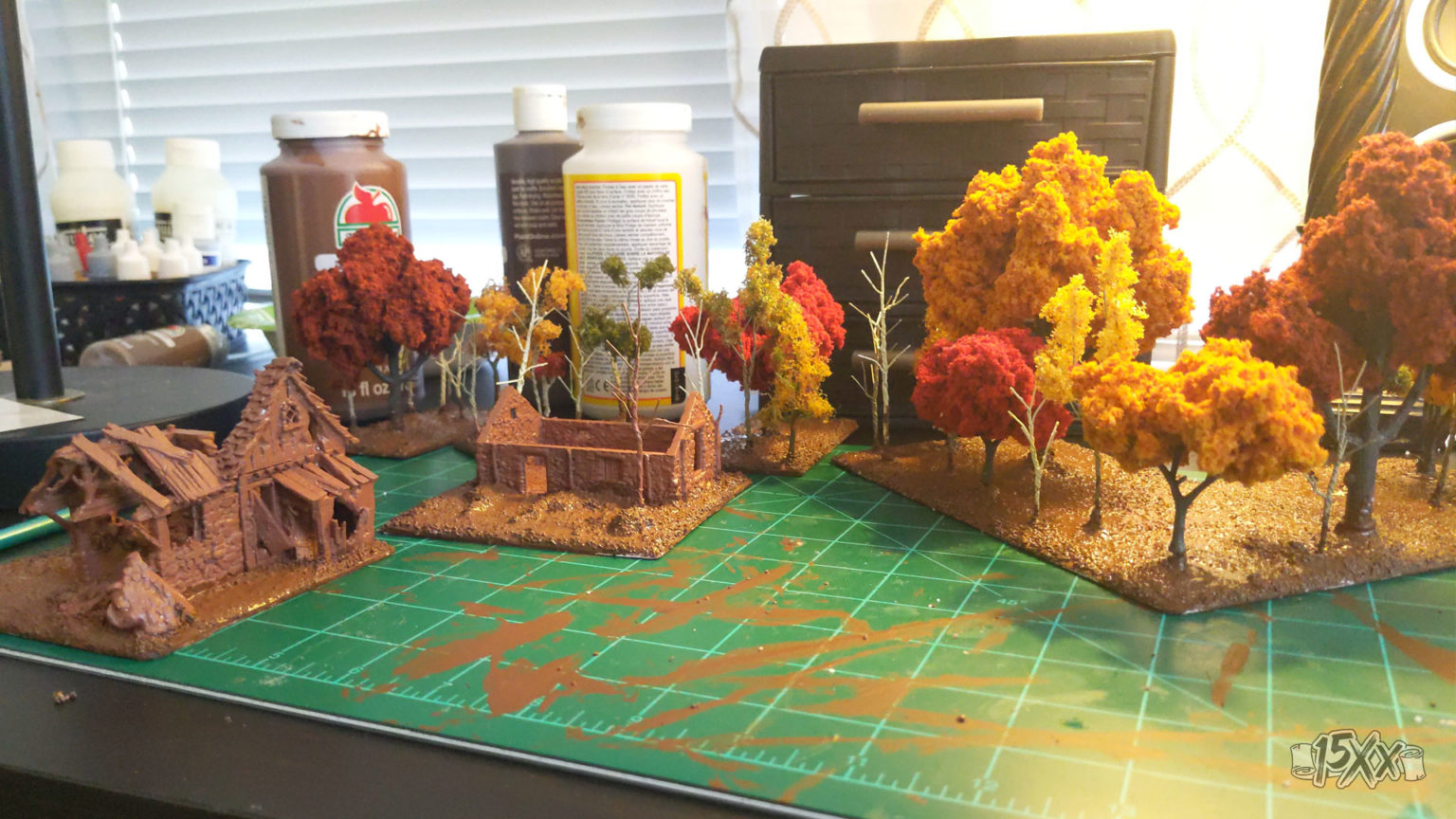 15mm Autumnal Table & Terrain - Will's Tabletop