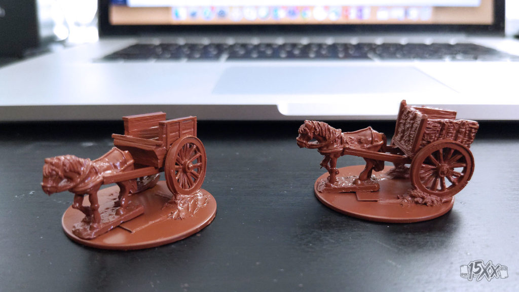 15mm Carts & Priest Character - Will's Tabletop