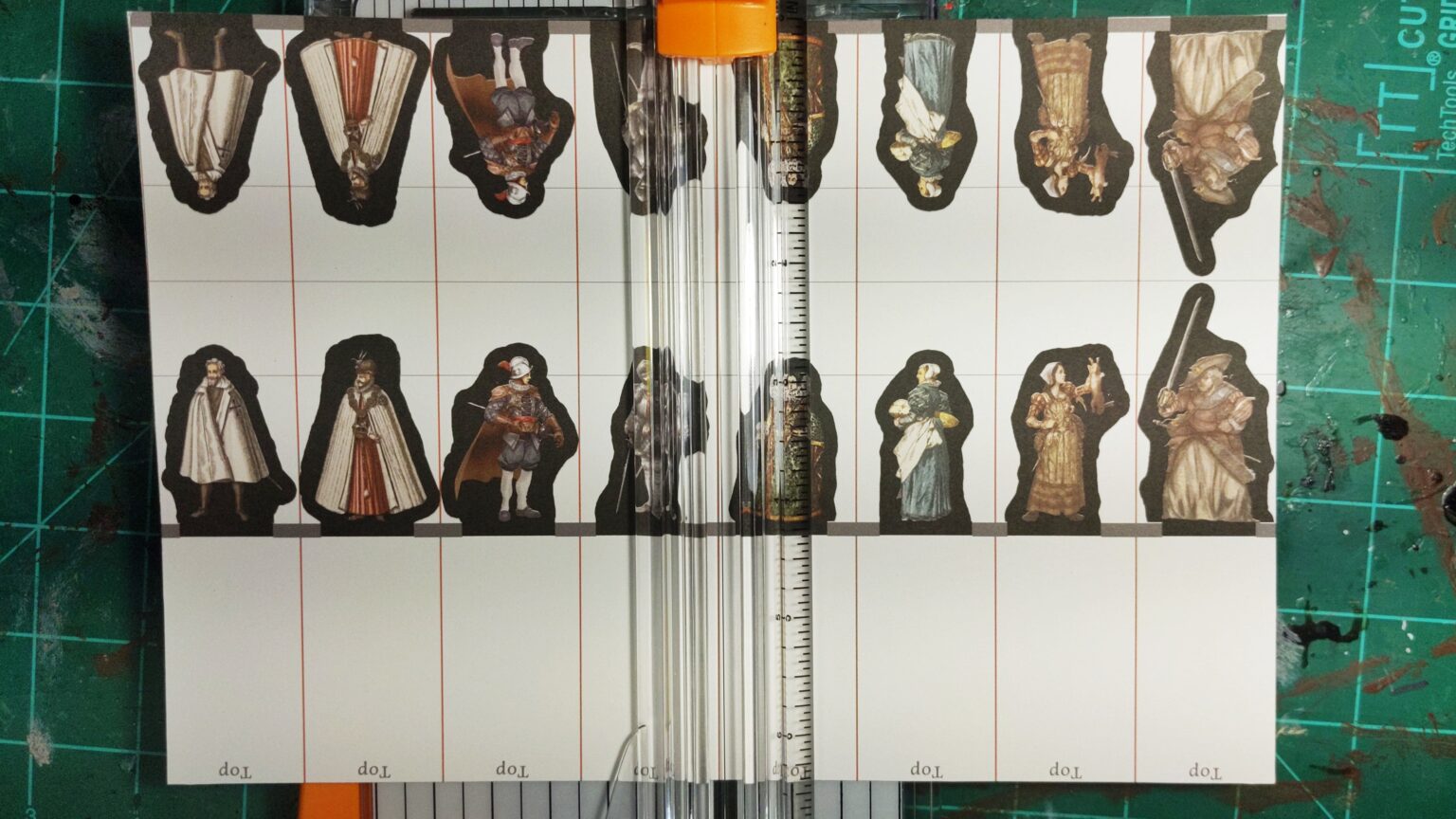 How to Make Paper Minis for RPGs - Will's Tabletop